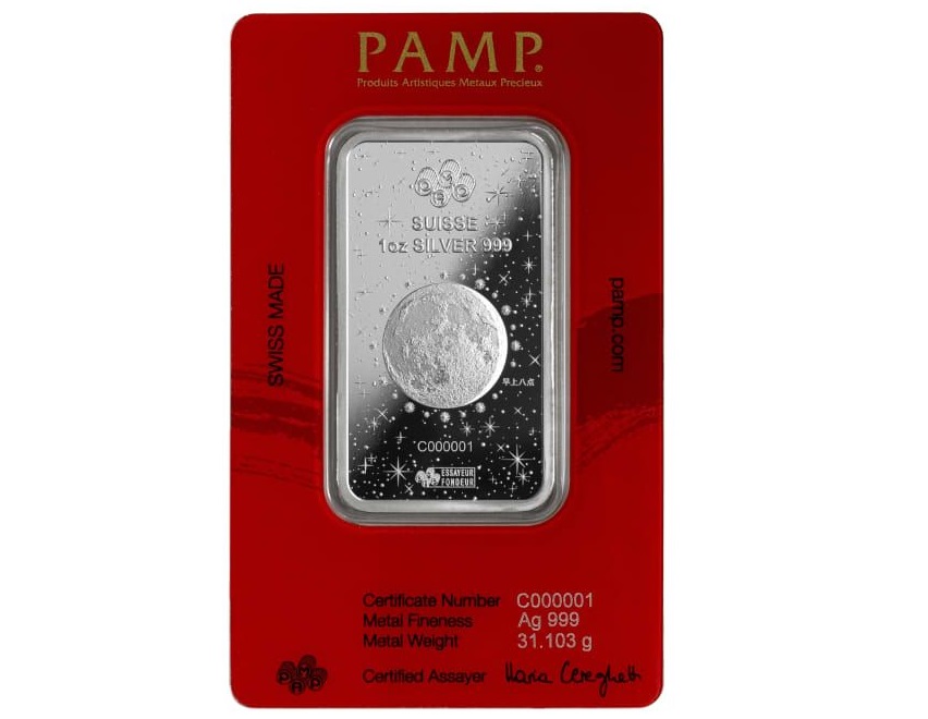 Pamp Suisse, 2024 Legend of the Azure Dragon, 1 oz Silver Bar – MK Bullion