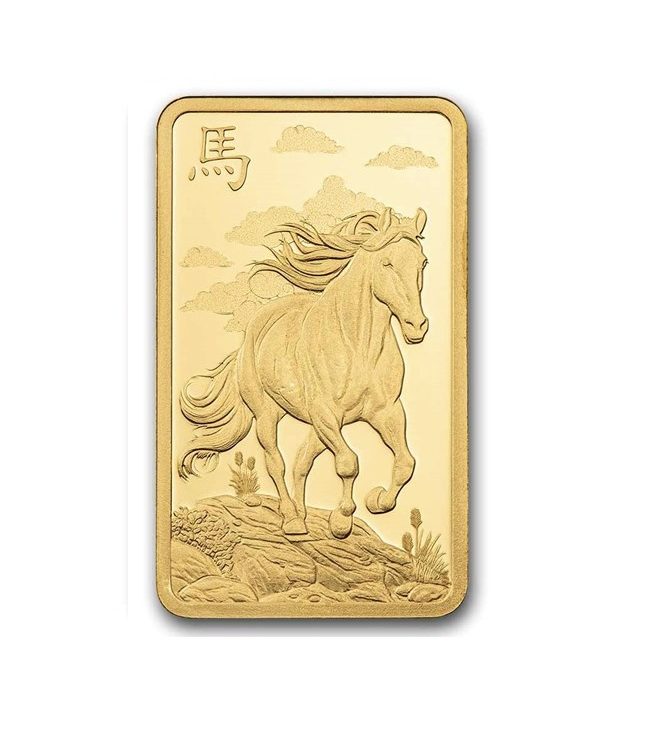 2026 5 Gram Gold Bar – PAMP Suisse Year of the Horse In Assay – MK Bullion